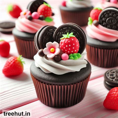 Oreo Cupcake Decoration Ideas For Cafe Party Cupcake Ideas Mini Cake Ideas