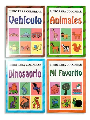 Libro Para Colorear Infantil Cuaderno Para Pintar C Colores Cuotas
