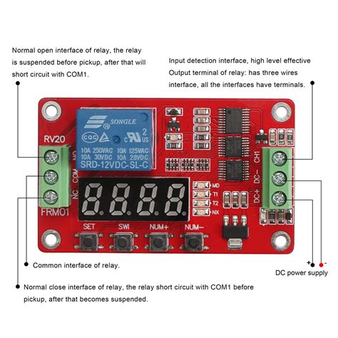 Drok Multifunctional Dc V Channel Relay Board Single Channel Relay