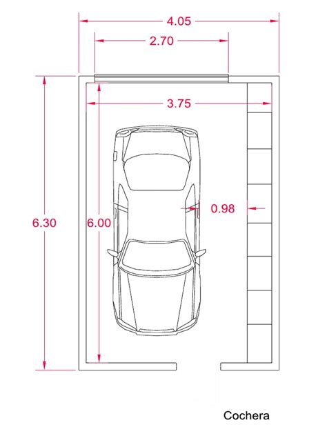 Dibujo Cochera M Pdf
