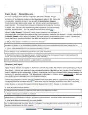 Understanding Celiac Disease: A College Case Study | Course Hero