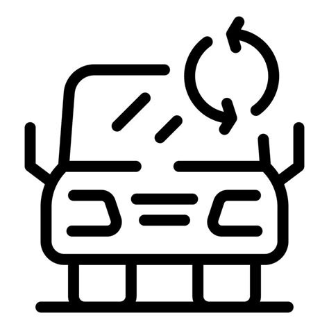 Car Repeating Cycle Indicating Continuous Vehicle Usage 47048591 Vector