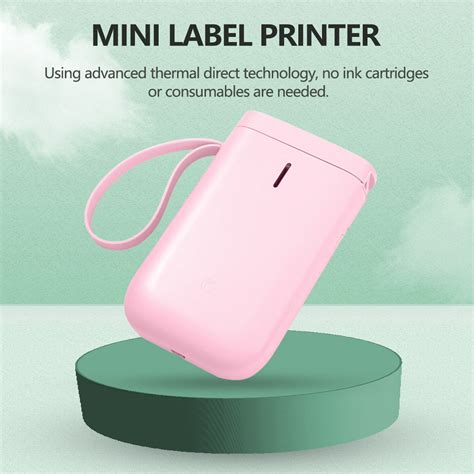 Kuymtek Mini Impresora De Etiquetas Térmicas Kit De Impresora Portátil