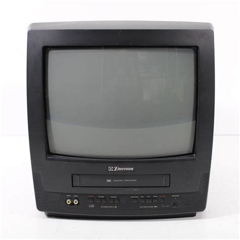 Emerson Ewc1302 13 Retro Crt Tv Vcr Combo Vhs Player 2002