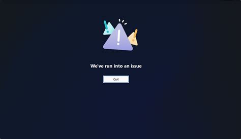 Weve Run Into An Issue Microsoft Community