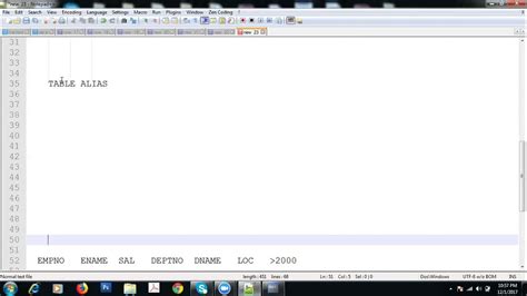 Oracle Sql And Plsql Class 4 Youtube