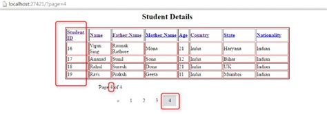 How To Use Paging And Sorting In Aspnet Mvc 4
