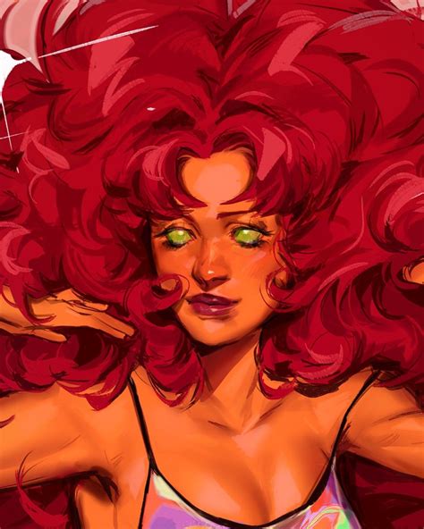 Roro On Instagram Omg My Girl Starfire Dccomics