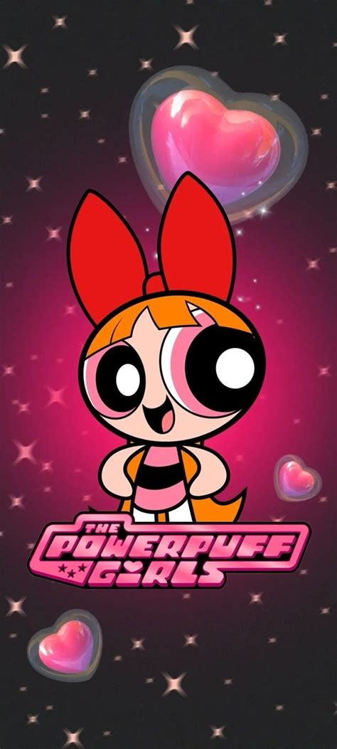 Joy🩷 วอลเปเปอร์การ์ตูนน่ารัก การ์ตูนยุค 90 พาวเวอร์พัฟเกิร์ล