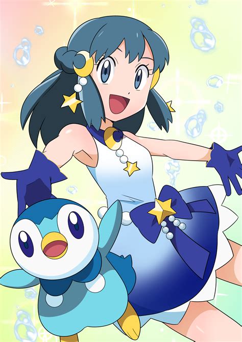 Dawn And Piplup Pokemon And 2 More Drawn By Hainchu Danbooru