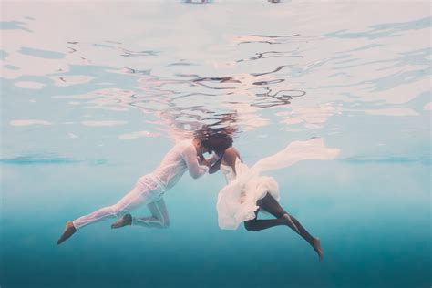 Underwater Love Story On Behance