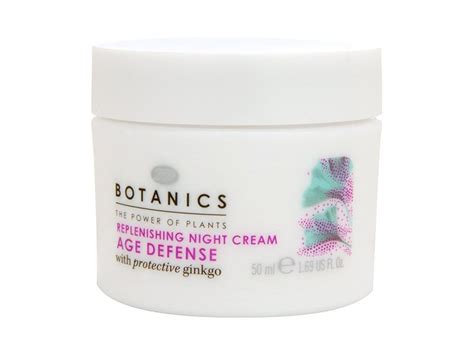 Boots Botanics Age Defense Replenishing Night Cream Ingredients And Reviews