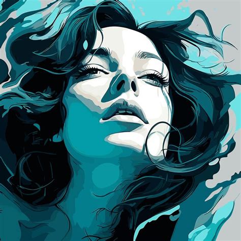 Woman Vector Illustration Premium Ai Generated Vector