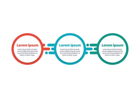 Three Circles Infographic Template 13734079 Vector Art At Vecteezy