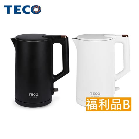 福利品b【東元】316不鏽鋼雙層防燙快煮壺 熱水壺 電茶壺 電熱水壺 泡茶壺xyfyk1513w Xyfyk1513b 蝦皮購物
