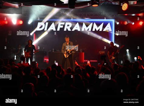 Diaframma During The Live Ora Tour 2023 On January 7 2023 At The Orion