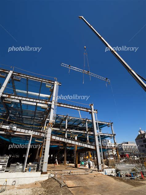 ビルの建設現場 写真素材 5773640 フォトライブラリー Photolibrary