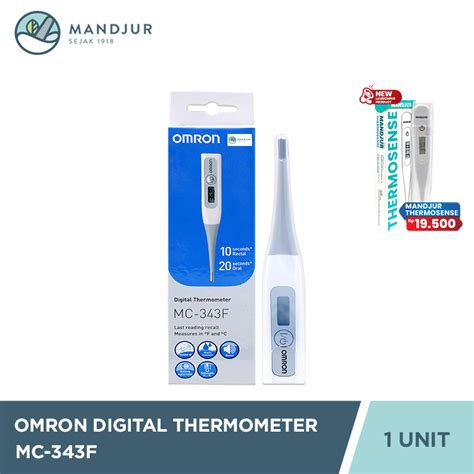 Jual Thermometer Digital Omron Mc 343f Alat Pengukur Suhu Tubuh