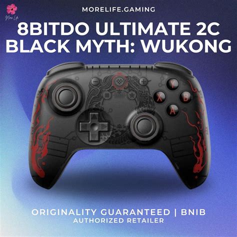 Jual 8bitdo Ultimate 2c Wireless Controller Gamepad Black Myth Wukong