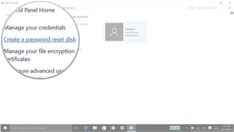 How To Create Password Reset Disk On Windows Rene E Laboratory