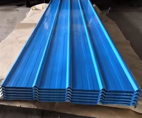 China Color Coated Corrugated Roofing Tile Galvanized Steel Sheet