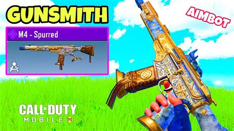 No Recoil Long Range Aimbot Accuracy M4 Gunsmith Cod Mobile Br M4