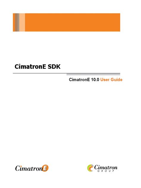 cimatrone sdk pdf component object model computer file