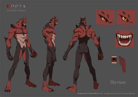 Dota Dragons Blood 2021 Part 2 Model Sheets Turnarounds
