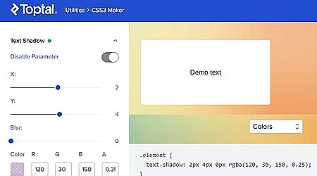 Best Free Online Css Text Shadow Converter Websites