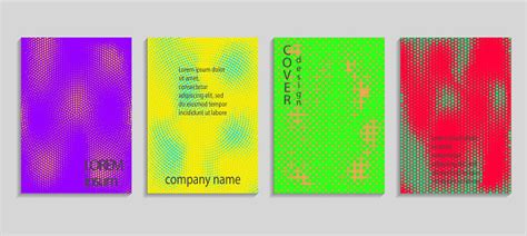 최소한의 추상 벡터 하프 톤 커버 디자인 템플릿 미래의 기하학적 그라데이션 배경입니다 플래카드 배너 전단지 프리젠 테이션 및 보고서에 대한 벡터 템플릿 0명에 대한 스톡