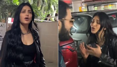 Shruti Haasan Gets Scared Irritated As Persistent Fan Follows Her At