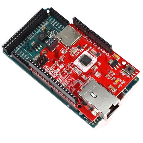 Arduino Due R3 E Wwiznet W5500 Ethernet Shield Open Source Prototyping Platform