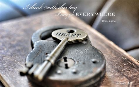 Quotes Locks Heart Lock And Key Quotes Lock Key Dalai Lama Heart