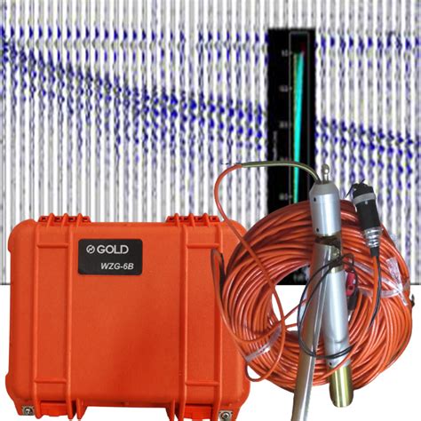 Sondeo sísmico de pozo 3 Canales de pozo Geophone Seismograph Downhole