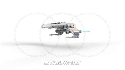 Lego Moc Micro E Wing Escort Starfighter By Jellco Rebrickable