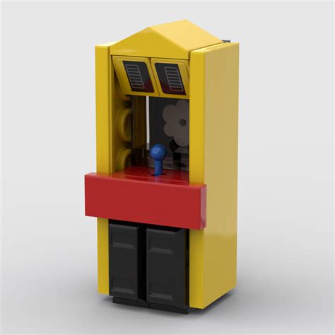 Lego Moc Another 80s Arcade Cabinet By Ptchnk Rebrickable Build