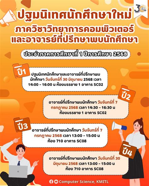 Computer 📣 ภาควิชาวิทยาการคอมพิวเตอร์ คณะวิทยาศาสตร์ สถาบันเทคโนโลยี