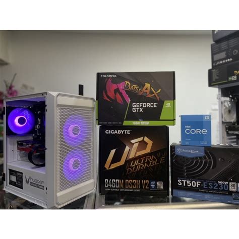 PC GAMING INTEL CORE I3 10100F 8GB RAM GTX 1660 Super 6GB