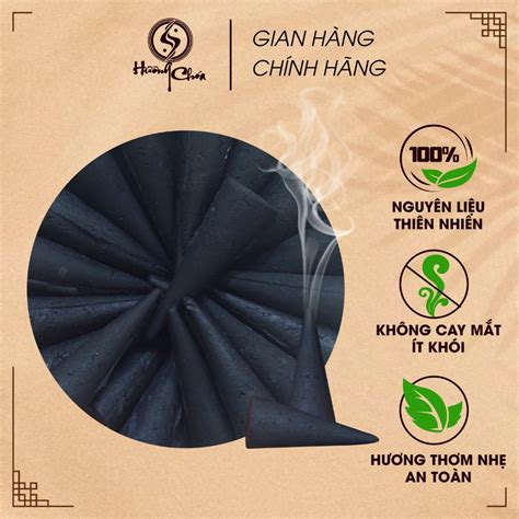Nhang Nụ Trầm Đen 1 Hộp 35 Nụ Sạch 100 Thơm Mát Dễ Chịu Hương