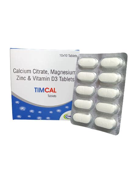 Timcal Tablets Timbre Healthcare Pvt Ltd