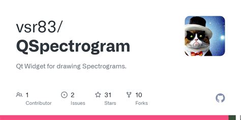 Github Vsr Qspectrogram Qt Widget For Drawing Spectrograms