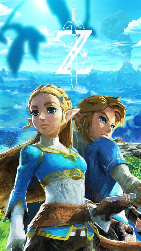 Link X Zelda Wallpaper