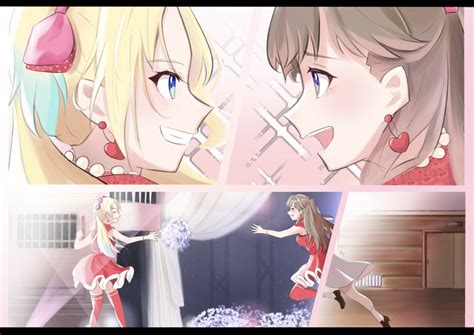 Safebooru 2girls Absurdres Blonde Hair Blue Eyes Blue Hair Bow