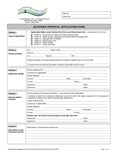 Fillable Online Development Application Form Fax Email Print Pdffiller