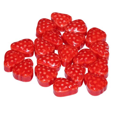 Strawberry Patch Dextrose Pressed Candy 3 Lb Bulk Bag All City Candy