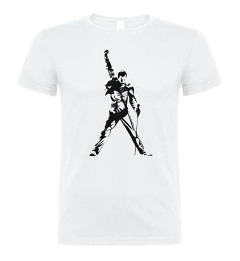 Freddie Mercury T Shirt Rock Band Queen Vocalist Shirt Etsy Singer