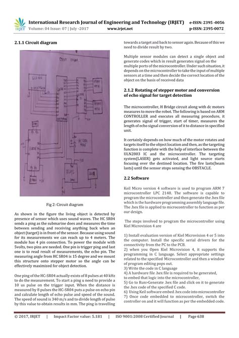 Automatic Object Detection And Target Using Ultrasonic Sensor Pdf