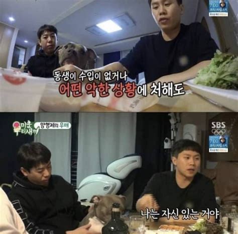 양세형과 양세찬의 우애 양세브라더스 인스티즈 Instiz 이슈 카테고리