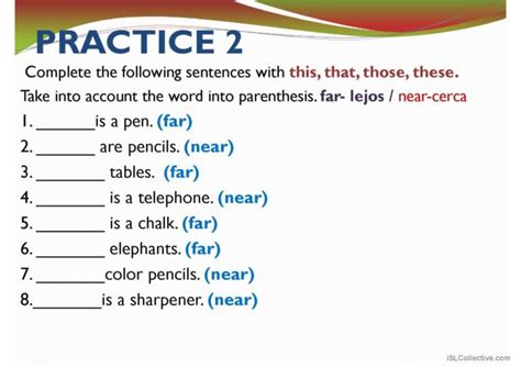 Demonstrative Adjectives Gramma English Esl Powerpoints