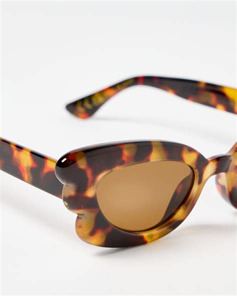 Faux Tortoiseshell Butterfly Cat Eye Sunglasses Oliver Bonas